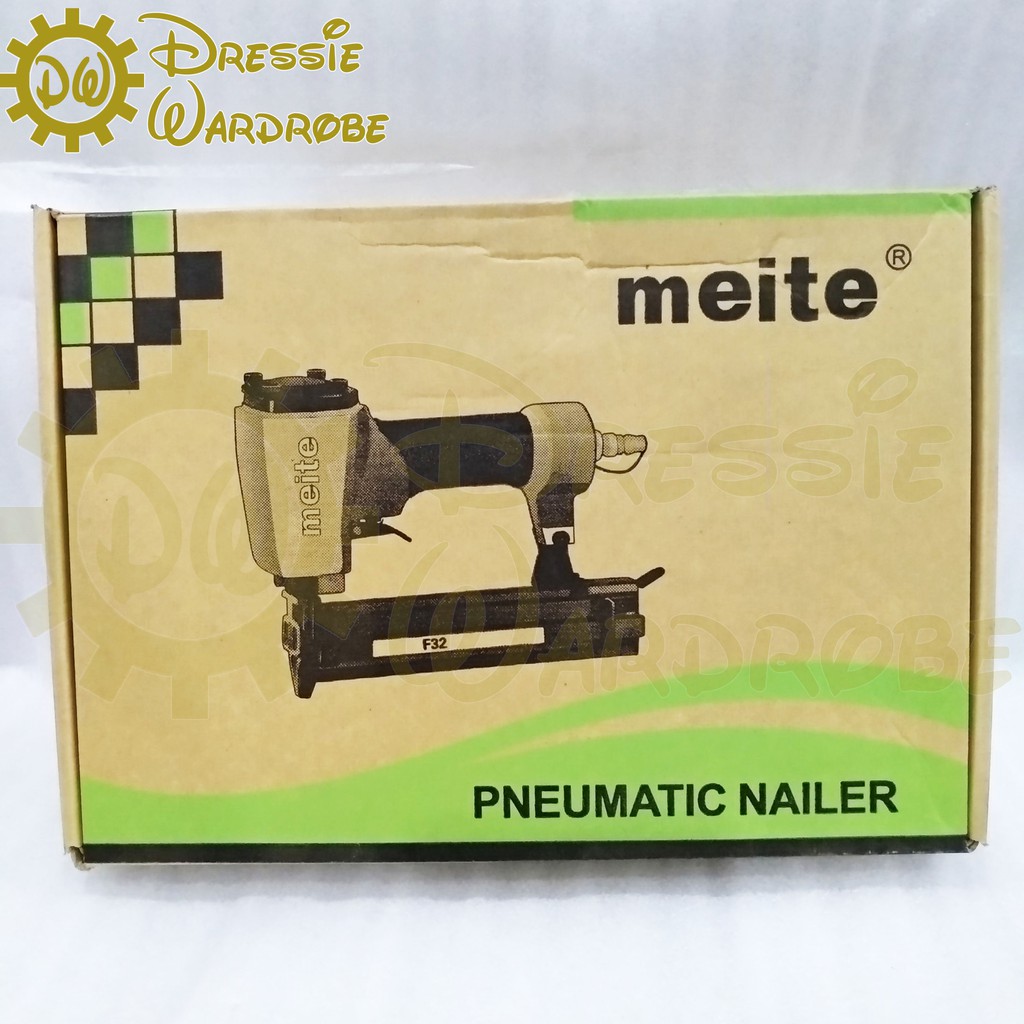 Jual Pneumatic Air Nailer Stapler Gun Tembak Meite 1022J Model U ...