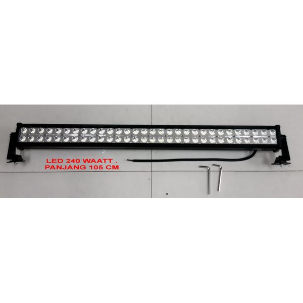 Jual LAMPU LED BAR DOUBLE 240 WATT PUTIH 105 CM | Shopee Indonesia