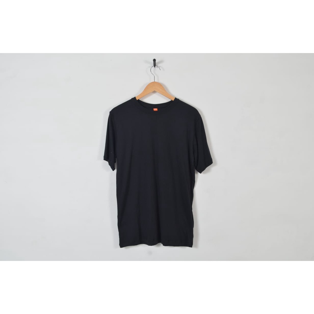 Jual KAOS POLOS HITAM COMBED 30S & 24S PREMIUM | Shopee Indonesia