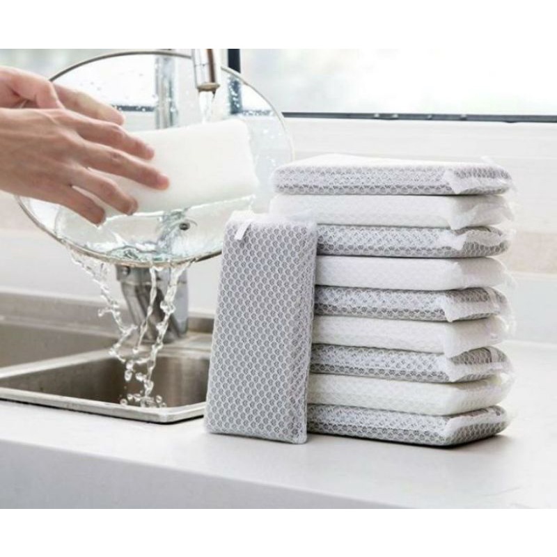 Jual SPONS DAPUR CUCI PIRING JARING/SPONS JARING/DOUBLE SIDE SPONS ...