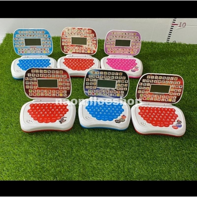 Jual Mainan edukasi mini laptop 4 bahasa mainan anak cowok dan ...