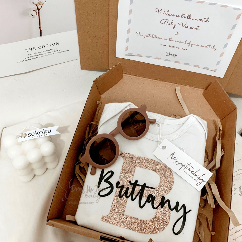 Jual [FREE CUSTOM NAMA] Baby Gift Set/ Hadiah Lahiran/Hampers Lahiran ...