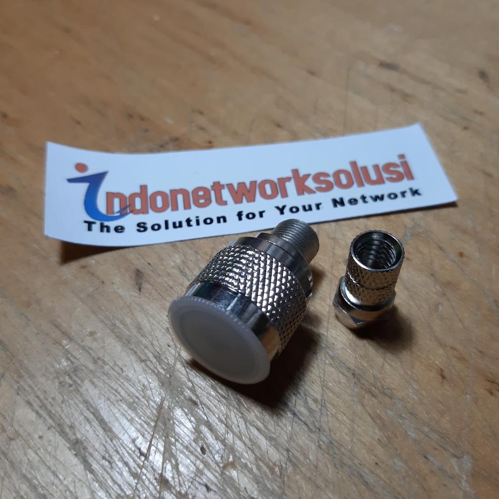 Jual Konektor Connector Rg6 N M (Male) To F Male Model N Male Twist ...