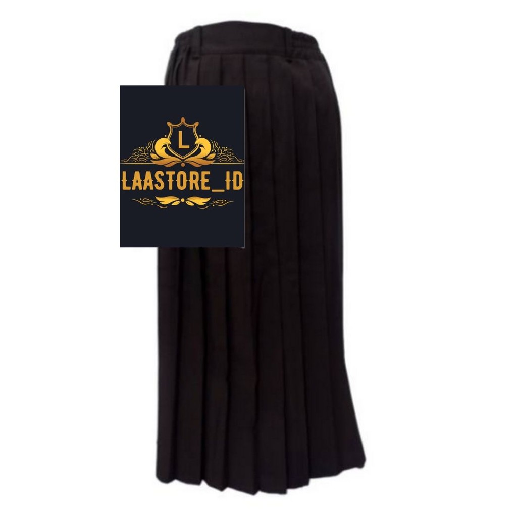 Jual SERAGAM SEKOLAH - Rok Panjang Full Rempel/Plisket SMP/SMA/Kuliah/Pembina/Kerja Bahan Drill ...