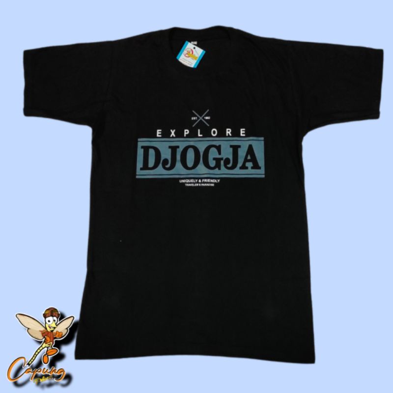 Jual KAOS JOGJA SABLON EXPLORE JOGJA ASLI MEREK CAPUNG T-SHIRT KAOS JOGJA MALIOBORO | Shopee ...