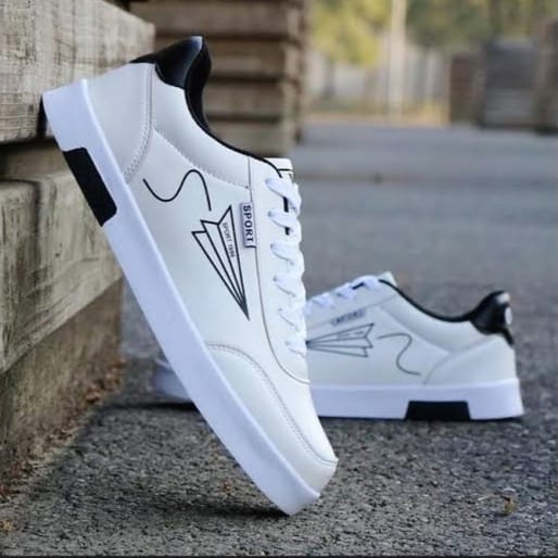 Jual CUCI GUDANG SEPATU SNEAKER PRIA WANITA SEPATU HITS BLACK WHITE MOTIF PESAWAT | Shopee Indonesia