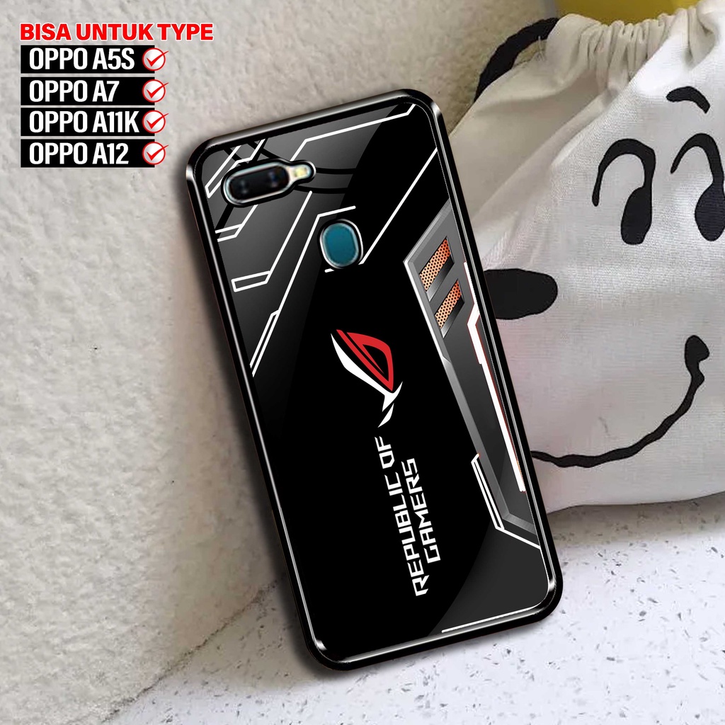 Jual Case Glossy OPPO A5S A7 A11K A12 - Hardcase 2D Glossy Oppo A5S A7 ...