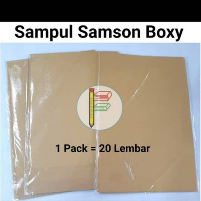 Jual Sampul Buku Samson Tebal untuk Buku Campus per pack isi 20 Lembar ...
