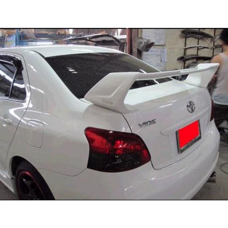 Jual Spoiler vios gen 2 model gawang warna hitam doff | Shopee Indonesia