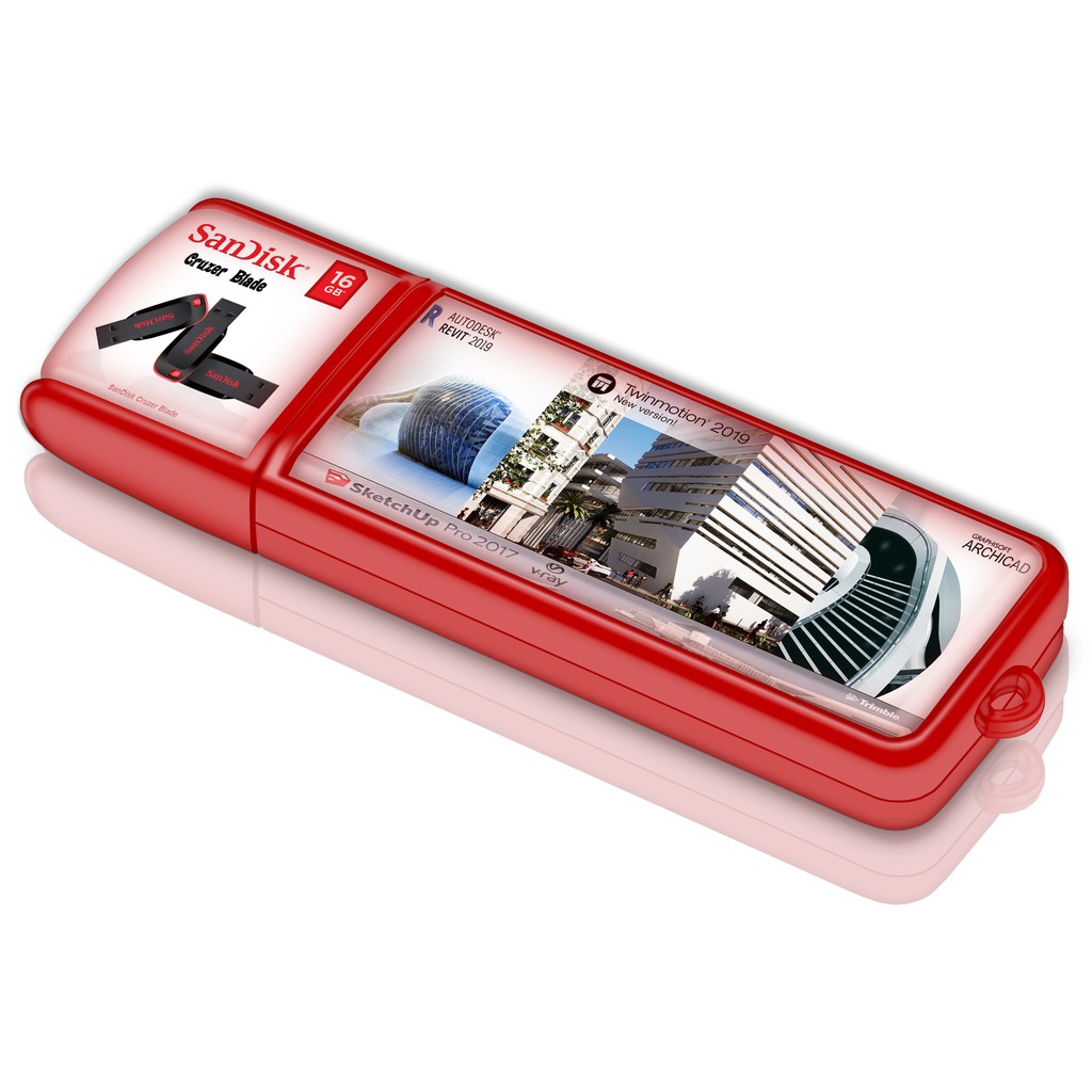 Jual Flashdisk AutoCAD 2019, Revit 2019, Lumion 9 & TwinMotion Pro 2019 ...