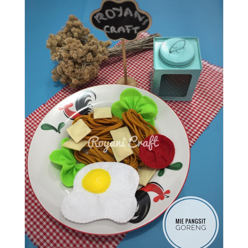 Jual Replika Makanan Set Dummy Mie Goreng | Shopee Indonesia