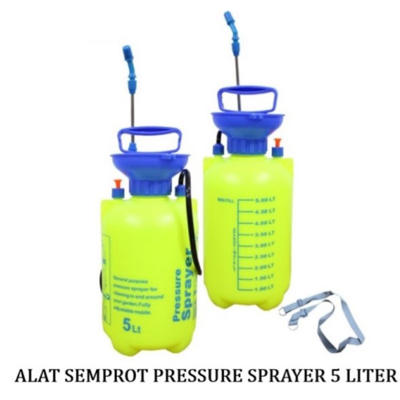 Jual Alat Semprot Pressure Sprayer 5Liter Semprotan Desinfektan 5L ...