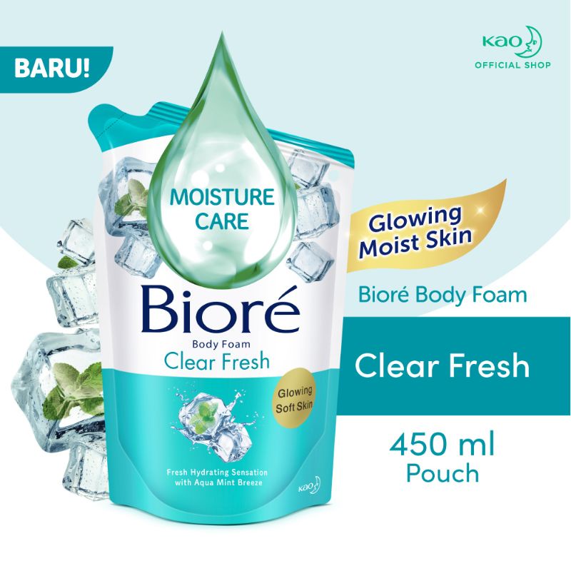 Jual BIORE BODY WASH 400 ML REFILL Kemasan Baru | Shopee Indonesia