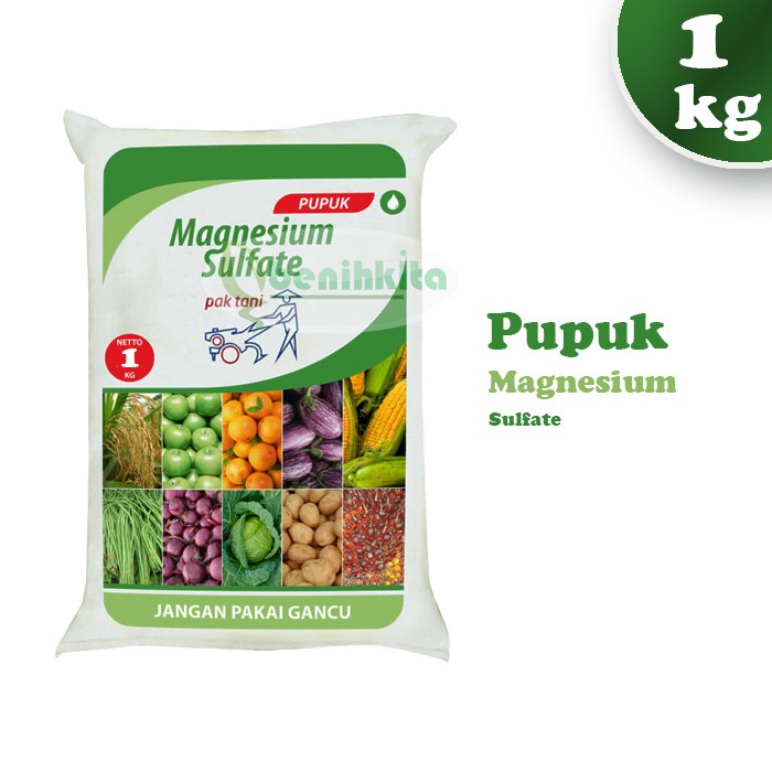 Jual Pupuk Magnesium Sulfate/Garam Inggris 1kg Pak Tani | Shopee Indonesia