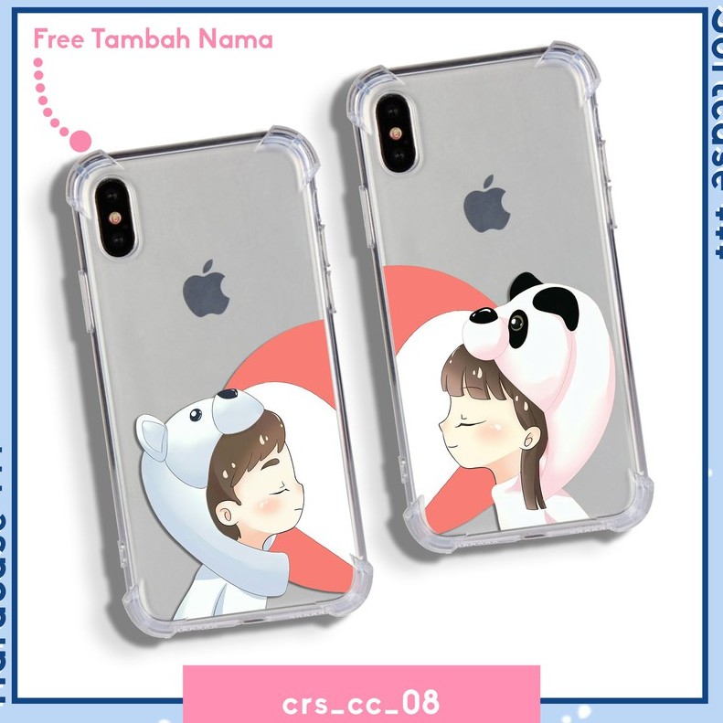 Jual Case HP Custom Couple Design Termasuk 2pcs Softcase Blackmatte ...