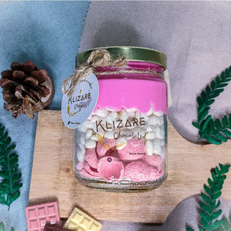 Jual CHOCO JAR WITH KOKO KRUNCH/CHOCO IN JAR/KLIZARE CHOCOLATE/COKELAT ...