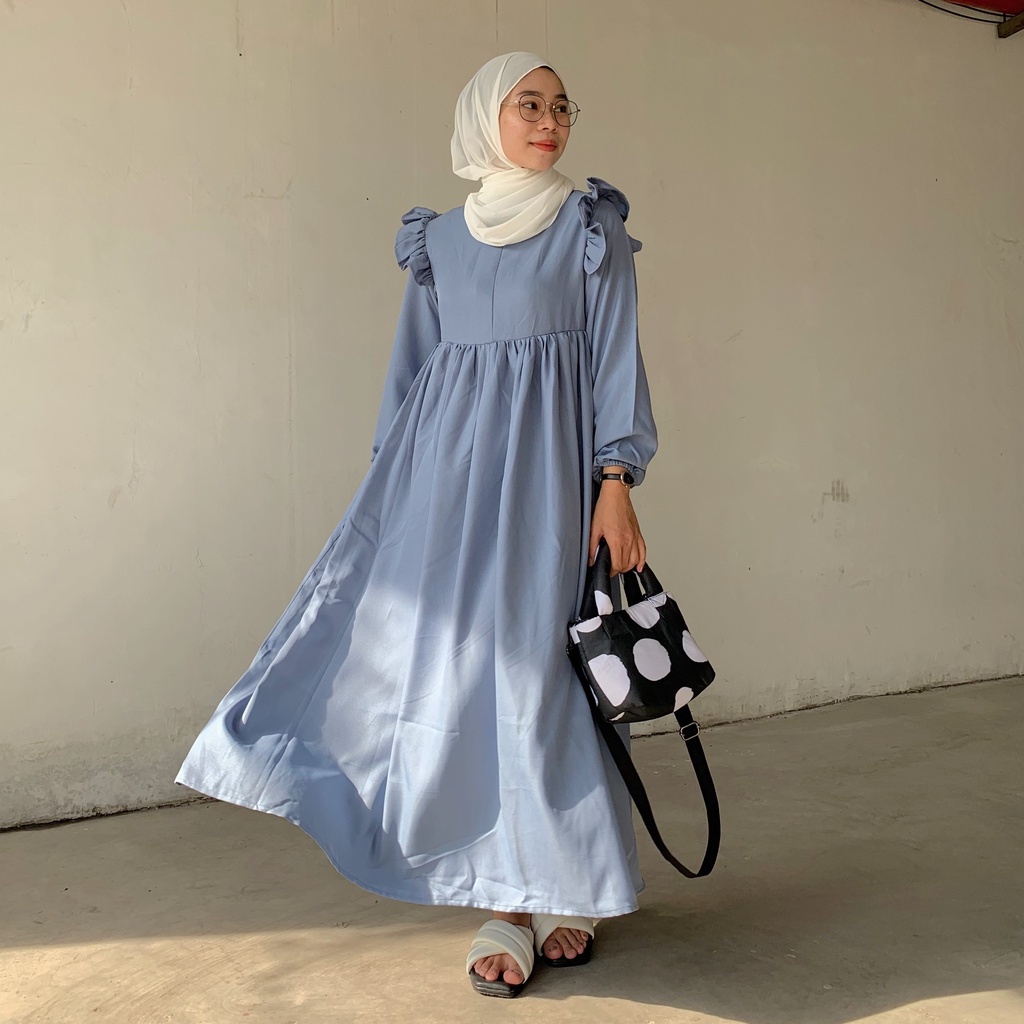 Jual RX FASHION - NATASYA DRESS GAMIS KATUN TWISTCONE / SORAYA MINI ...