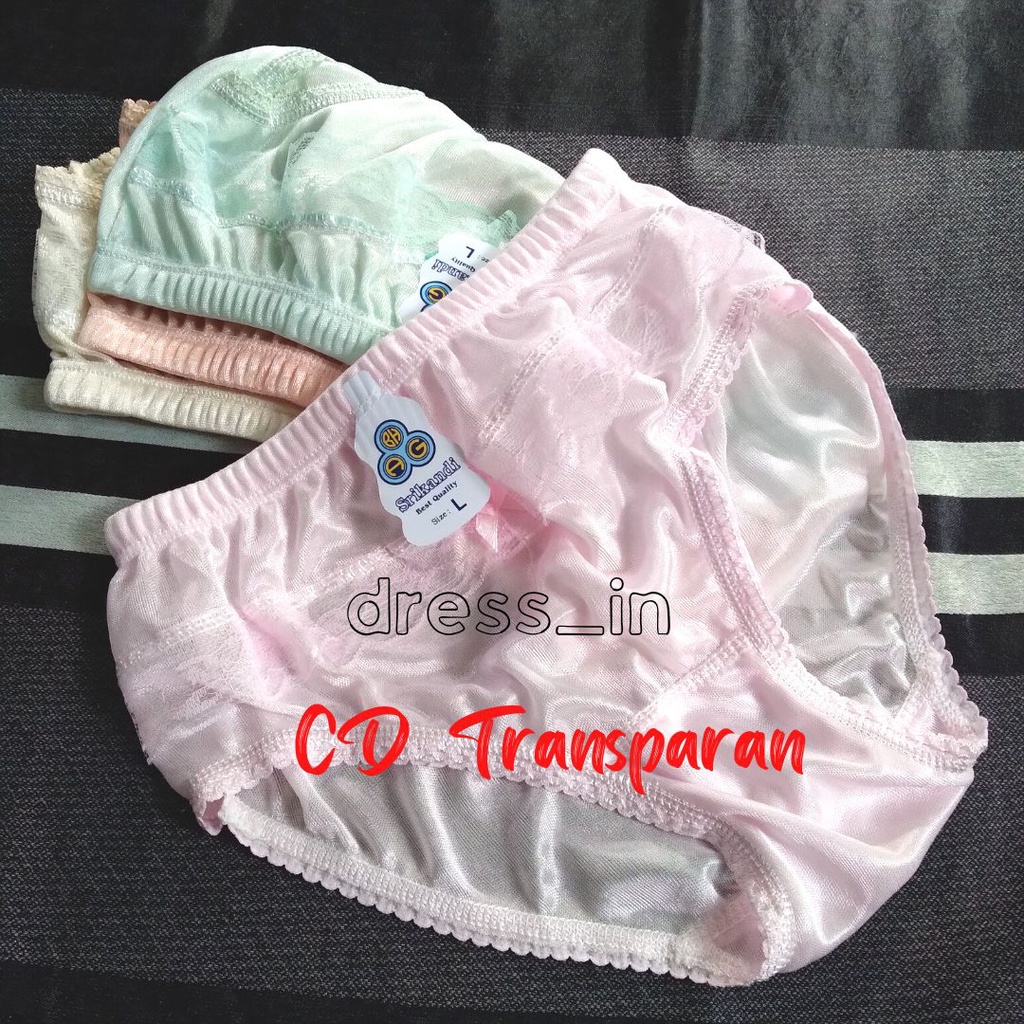 Jual 6 Pcs Cd Wanita Transparan / Celana Dalam Transparan | Shopee Indonesia