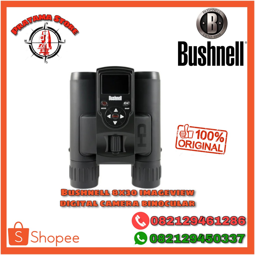 Jual Bushnell 8x30 ImageView Digital Camera Binocular | Shopee Indonesia