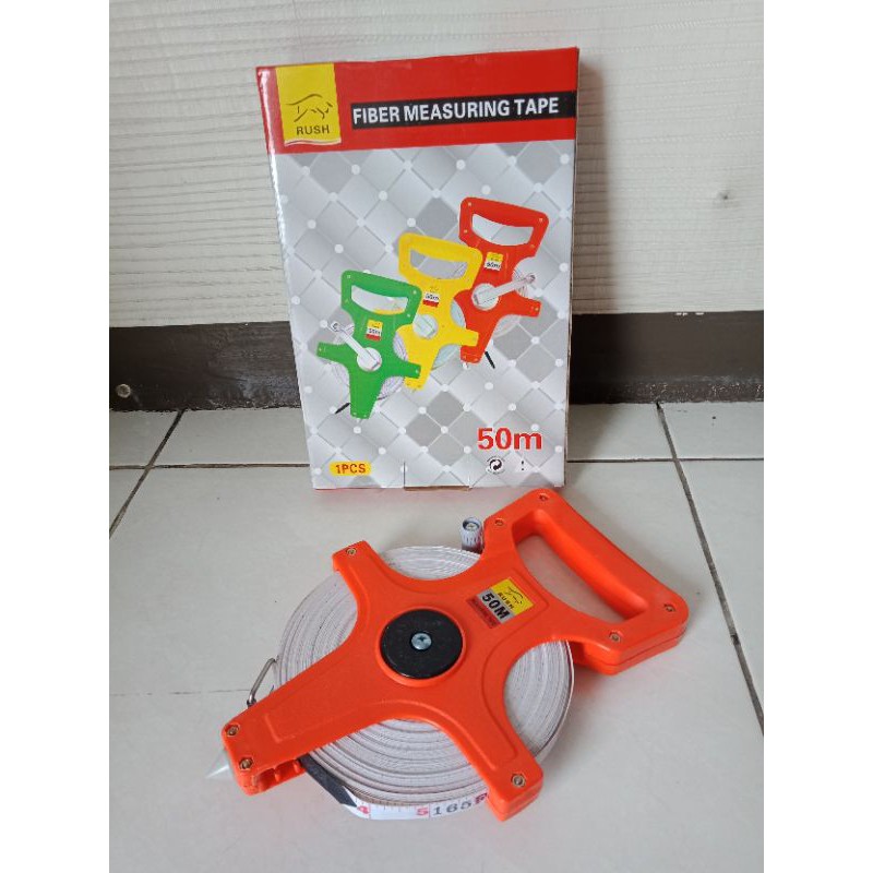 Jual METERAN TANAH ROLL - METERAN TANCAP 50 METER | Shopee Indonesia