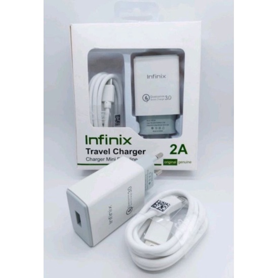 Jual Travel Charger Adaptor Infinix Micro USB 2A Charger Hp | Shopee ...