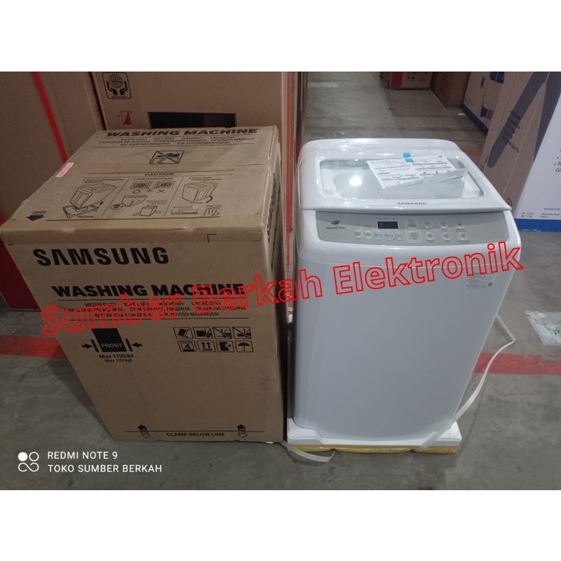 Jual Mesin cuci Samsung 8 kg 1 tabung Wa 80 H 4000 top loading murah ...