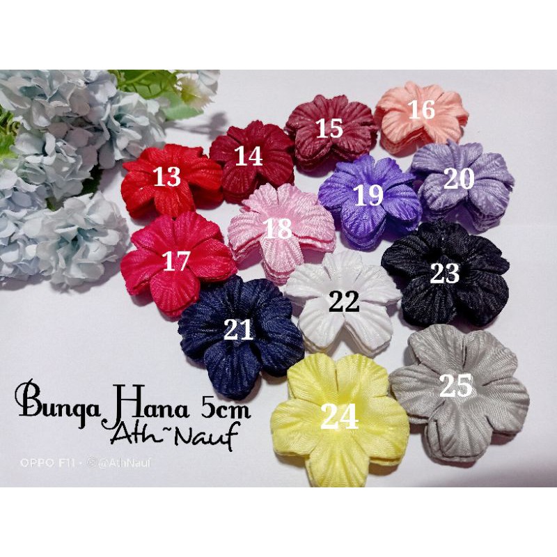 Jual Bunga Hana 5cm (Katalog 2) | Shopee Indonesia