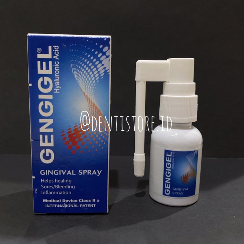 Jual Gengigel Oral Spray Hyaluroic Acid 20ml Original - Dentistore.id ...