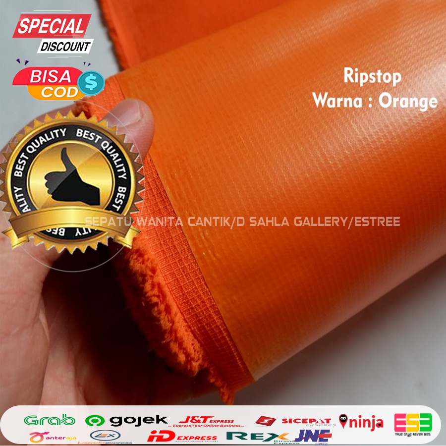 Jual Bahan Tas Kain Ripstop Ribstok Ripstok Dienier Dinier Dinir ...