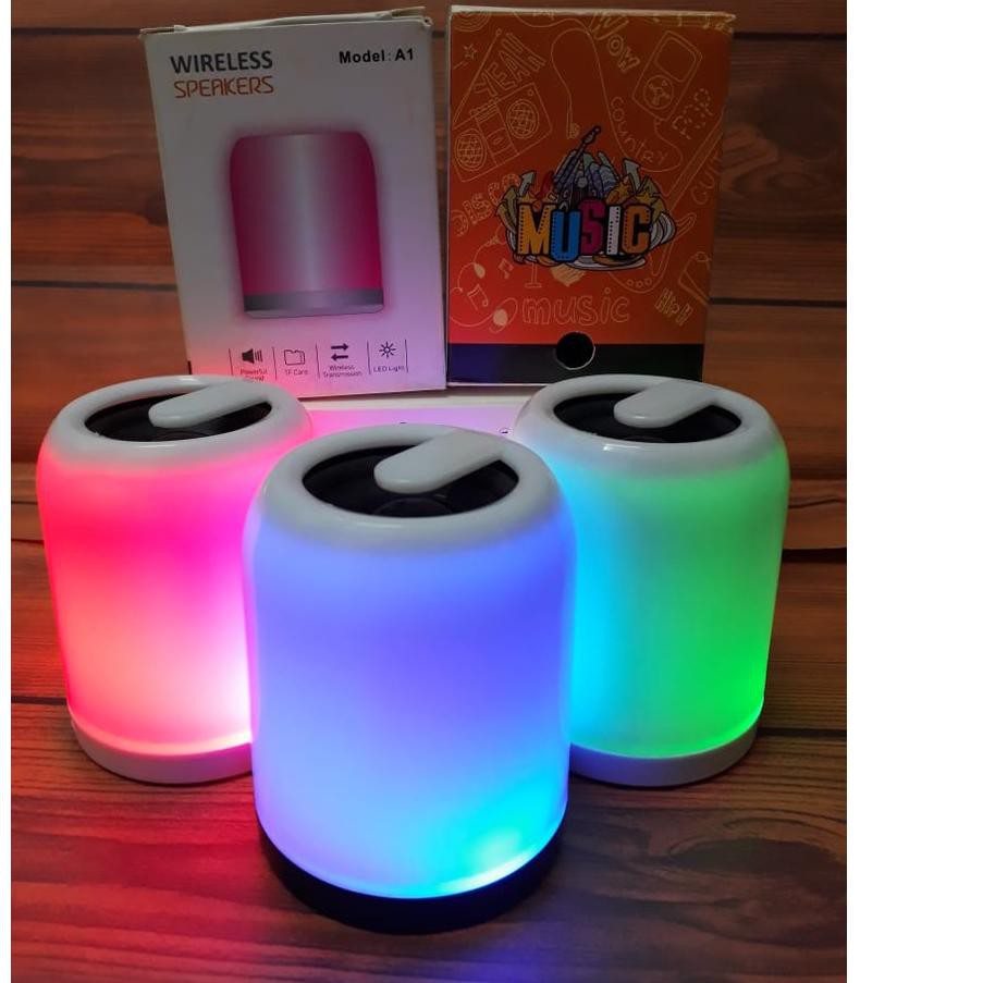 Jual Barang Baru SPEAKER A1 mini Smart Touch Lamp Bluetooth Speaker ...