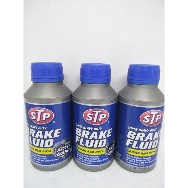 Jual Minyak Rem / Brake Fluid STP DOT4 (kemasan: 300-ml) | Shopee Indonesia