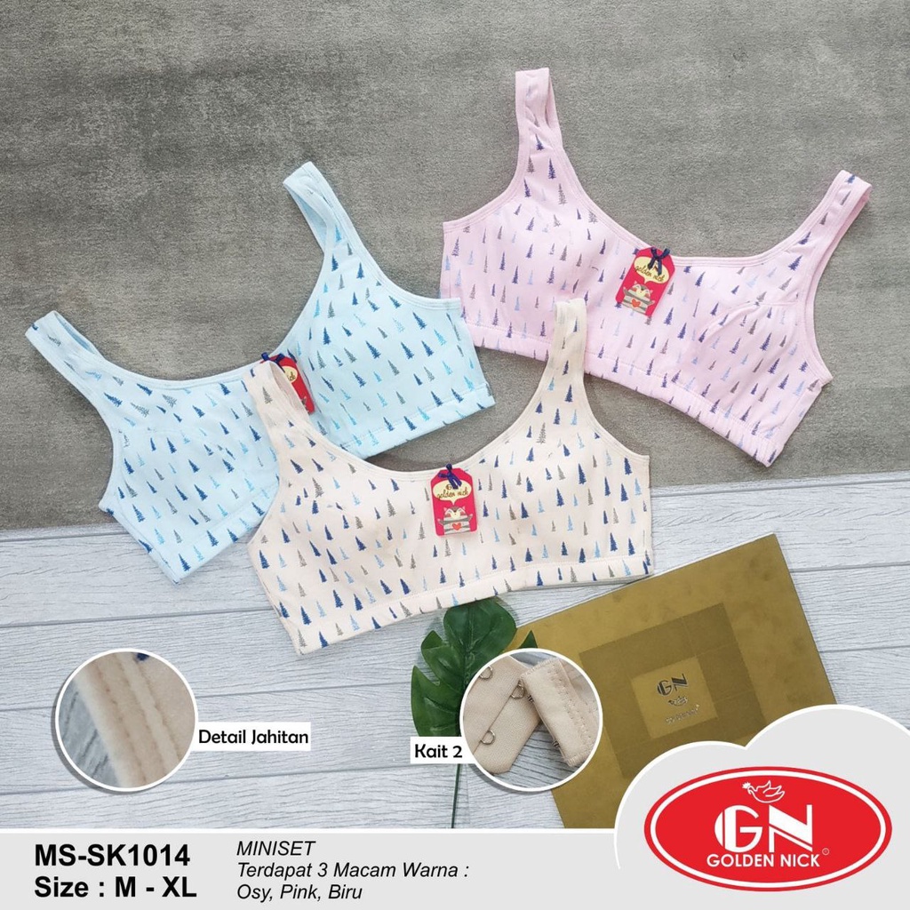 Jual Golden Nick - Miniset Remaja Golden Nick Tanpa Busa Tanpa Kawat ...