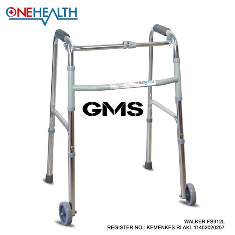 Jual Walker Alat Bantu Jalan Roda FS 912L Onehealth | Shopee Indonesia