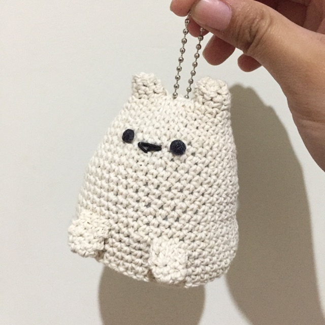 Jual Boneka amigurumi dumpling cat | Shopee Indonesia