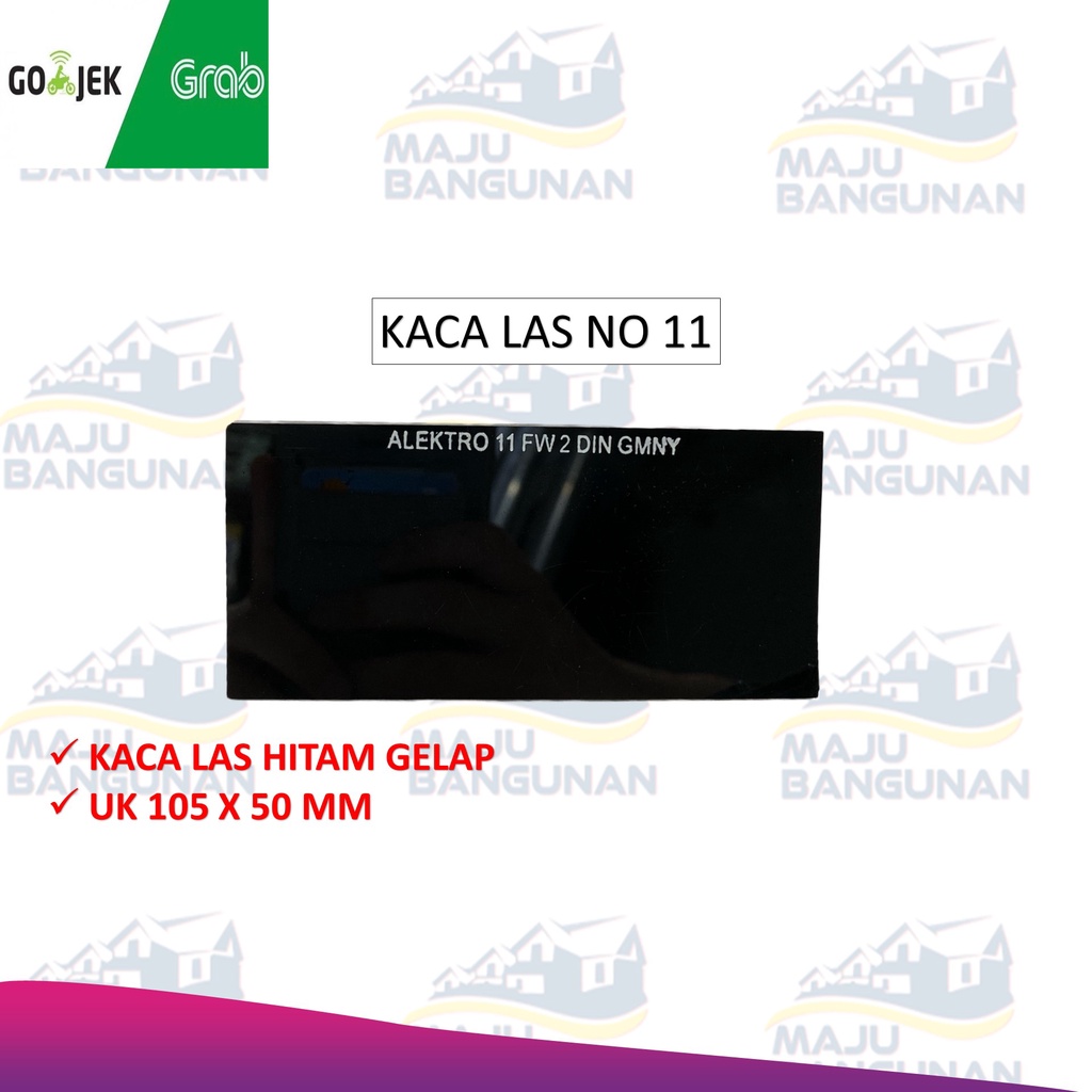 Jual KACA LAS HITAM DIN 11 / KACA LAS HITAM NO 11 / KACA KEDOK LAS DIN ...