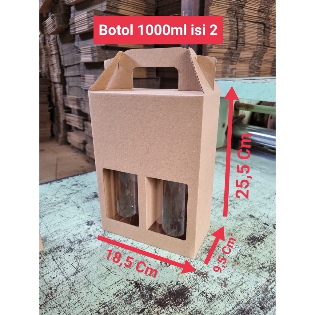 Jual Box Minuman Botol | Box Hampers | Kardus Botol 250ml | Kardus Botol 350ml | Kardus Botol ...