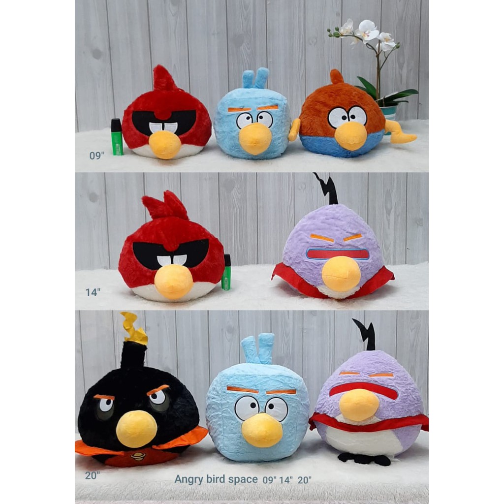 Jual Boneka Angry Bird Space 50cm import kado | Shopee Indonesia