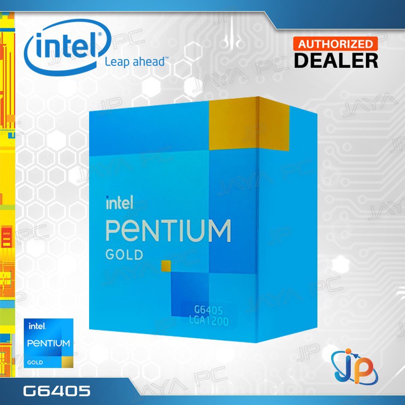 Jual Processor Intel Pentium Gold G6405 Box Comet Lake Socket LGA 1200 | Shopee Indonesia