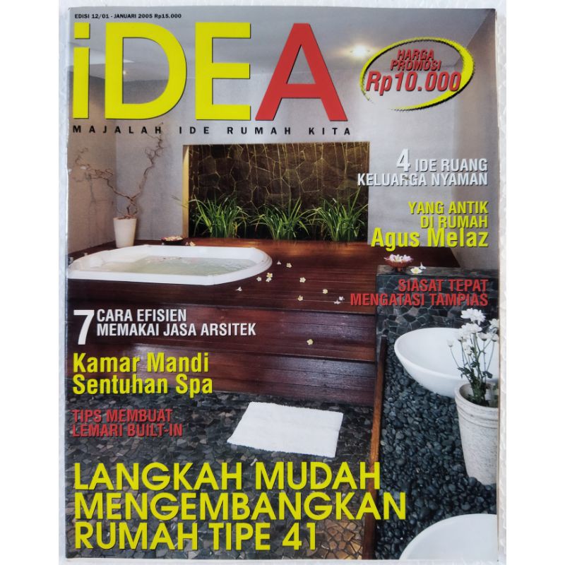 Jual Majalah iDEA Edisi 12 Ide Desain Rumah Arsitek Arsitektur | Shopee ...