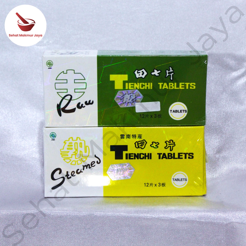 Jual Tienchi Tablets Raw / Steamed - Isi 36 Tablets | Shopee Indonesia