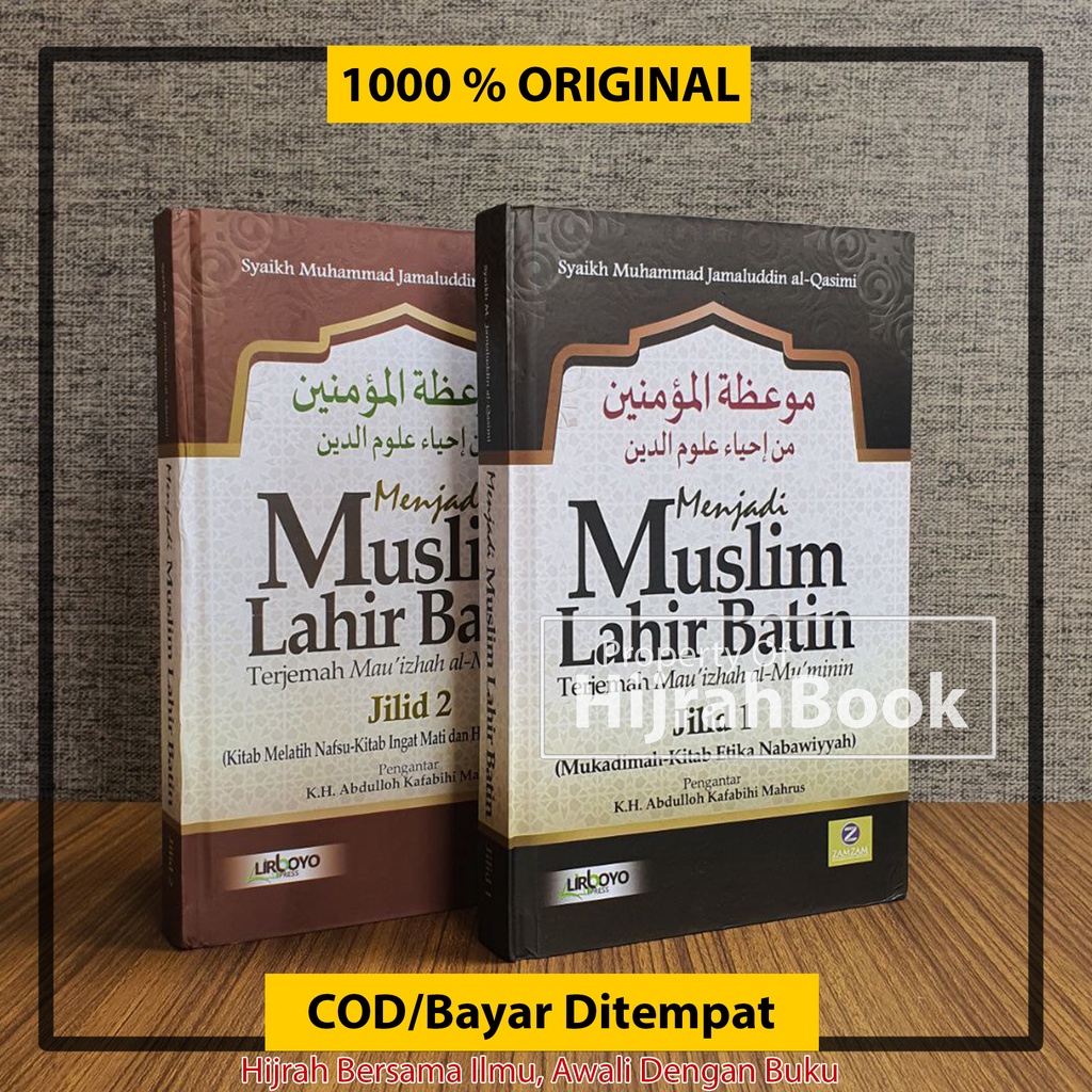 Jual Buku Islam Menjadi Muslim Lahir Batin Terjemah Mau`izhah al-Mu ...