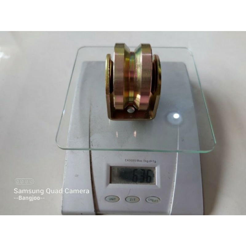 Jual Roda Pagar 60mm Heavy Duty/ Universal V Groove Wheel Double ...