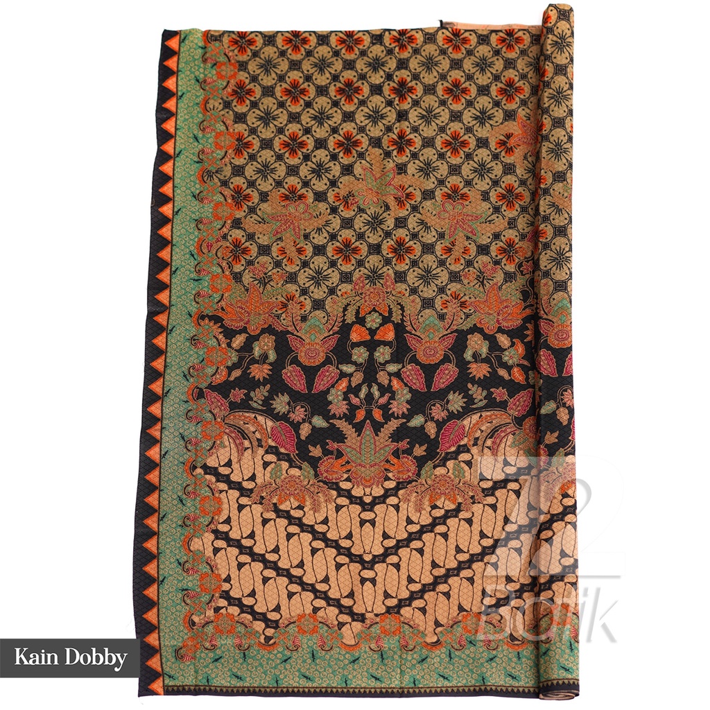 Jual KAIN BATIK PREMIUM Bahan Dobby Dobi Dobbi Dolbi Motif Parang Warna ...