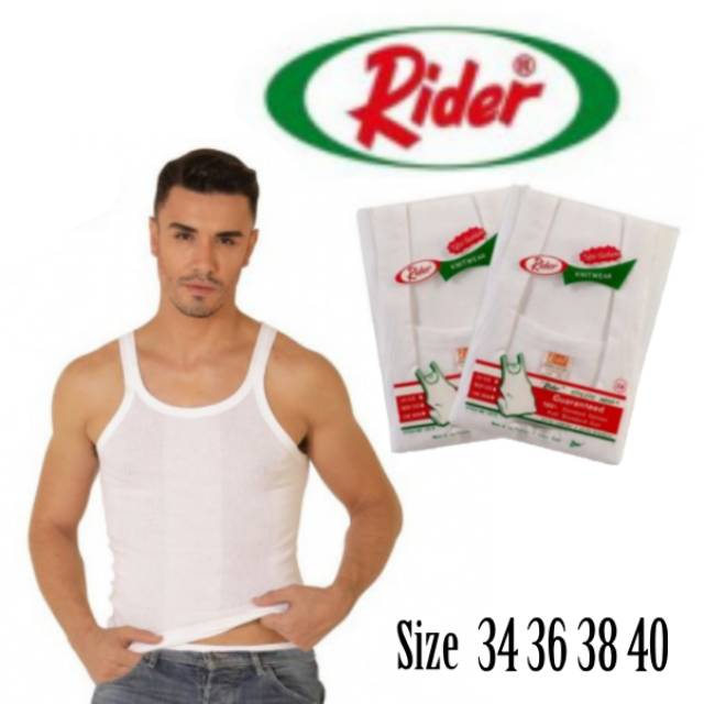 Jual SINGLET RIDER PUTIH | Shopee Indonesia