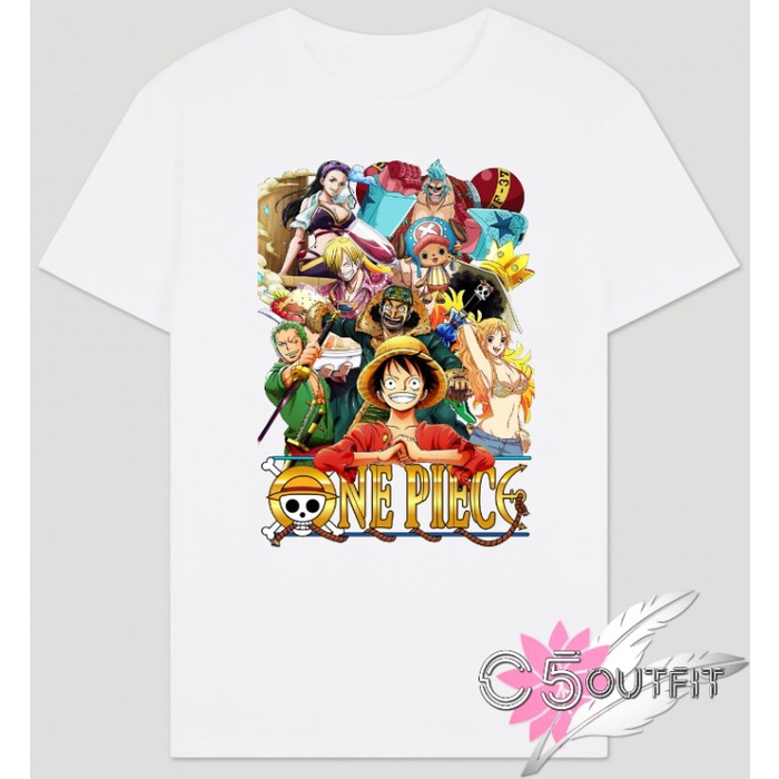 Jual KAOS ONE PIECE STRAWHAT CREW - ONE PIECE | Shopee Indonesia