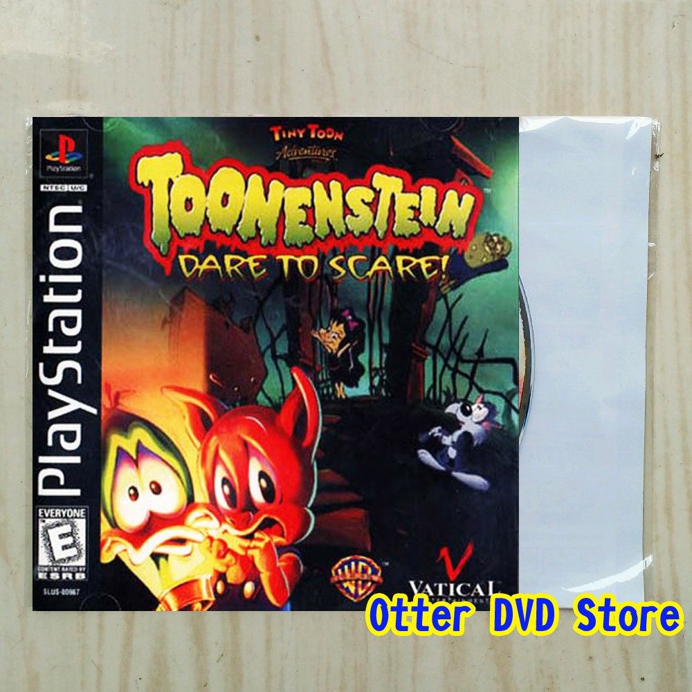 Jual Kaset CD Game Ps1 Ps 1 Tiny Toon Adventures - Toonenstein - Dare ...