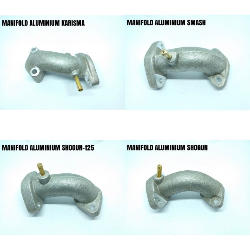 Jual Manifold Alumunium Karisma, Smash, Shogun, Shogun 125 | Shopee ...