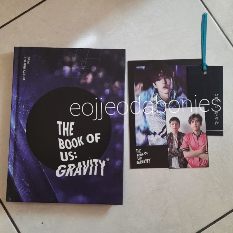 Jual DAY6 The Book Of Us: Gravity SOUL Ver. -UNSEALED- | Shopee Indonesia