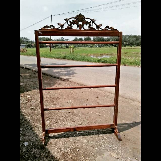 Jual Gawangan kayu sampiran kain | Shopee Indonesia