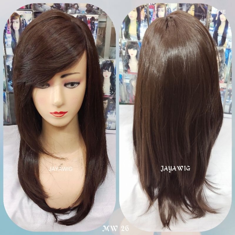 Jual Rambut Palsu Segi Panjang Wig Segi | Shopee Indonesia